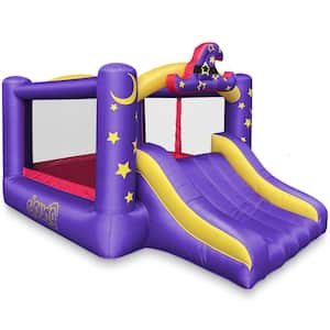 CLOUD9 Cloud 9 Inflatable Bounce House with Blower, Slide and Jumping ...