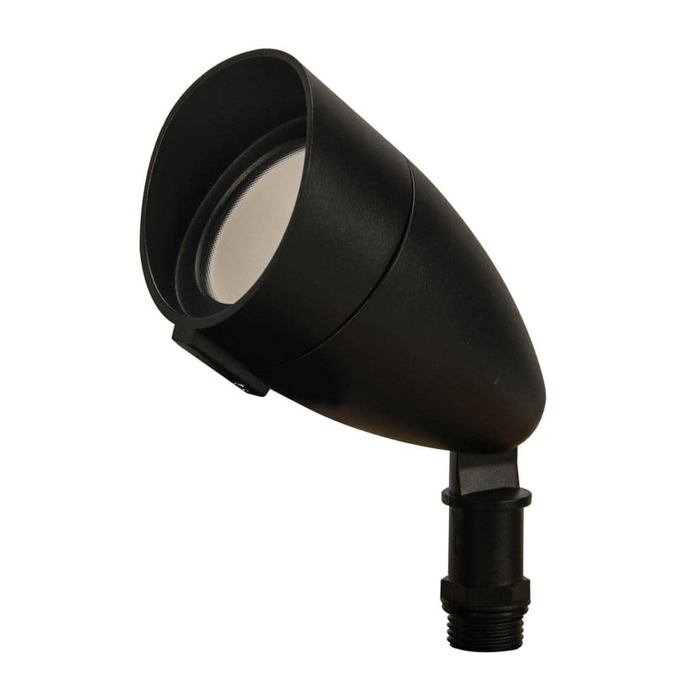 Commercial Electric CE 30-Watt Black Outdoor Integrated LED Flood Light ...