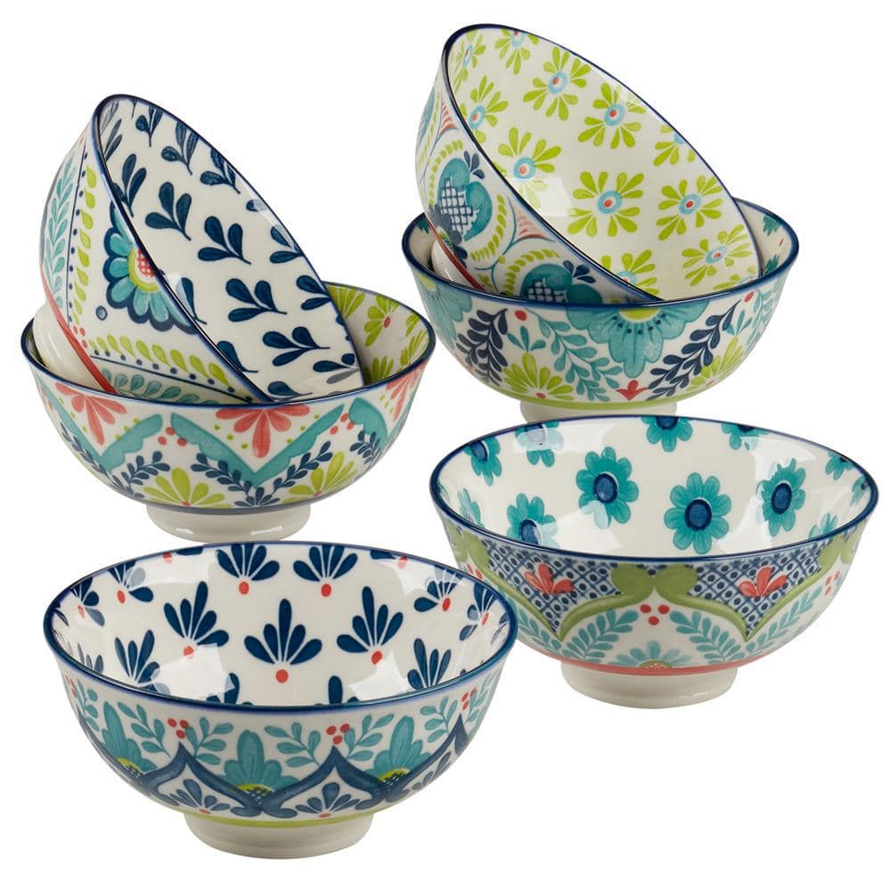 Certified International Talavera 12.46 fl. oz. Multi-Colored Porcelain ...