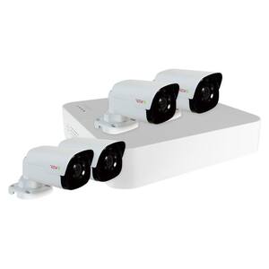 Revo Ultra HD 4-Channel 1TB NVR Surveillance System with 4 2 Megapixel ...