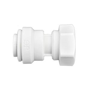 John Guest 1/4 in. Push-to-Connect Bulkhead Fitting (10-Pack) PP1208W-US - The Home Depot