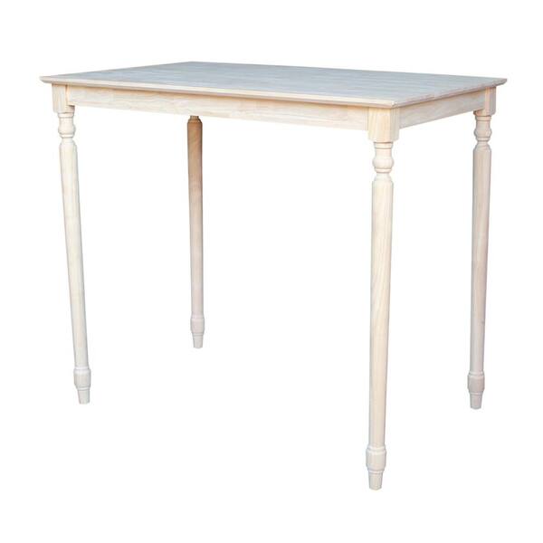 Unfinished pub table store