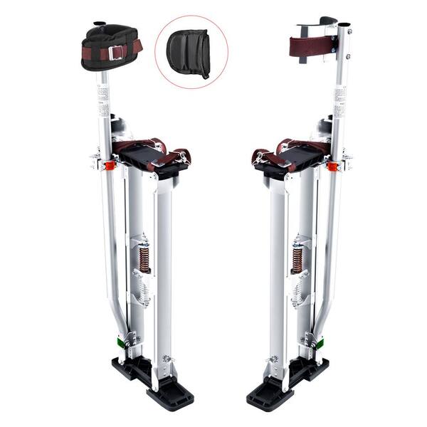 VEVOR Drywall Stilts 24 to 40 in. Adjustable Aluminum Tool Stilts with ...