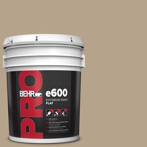 BEHR PRO 5 gal. #ECC-53-2 Wild Rye Low Luster Exterior Paint PR62305 ...