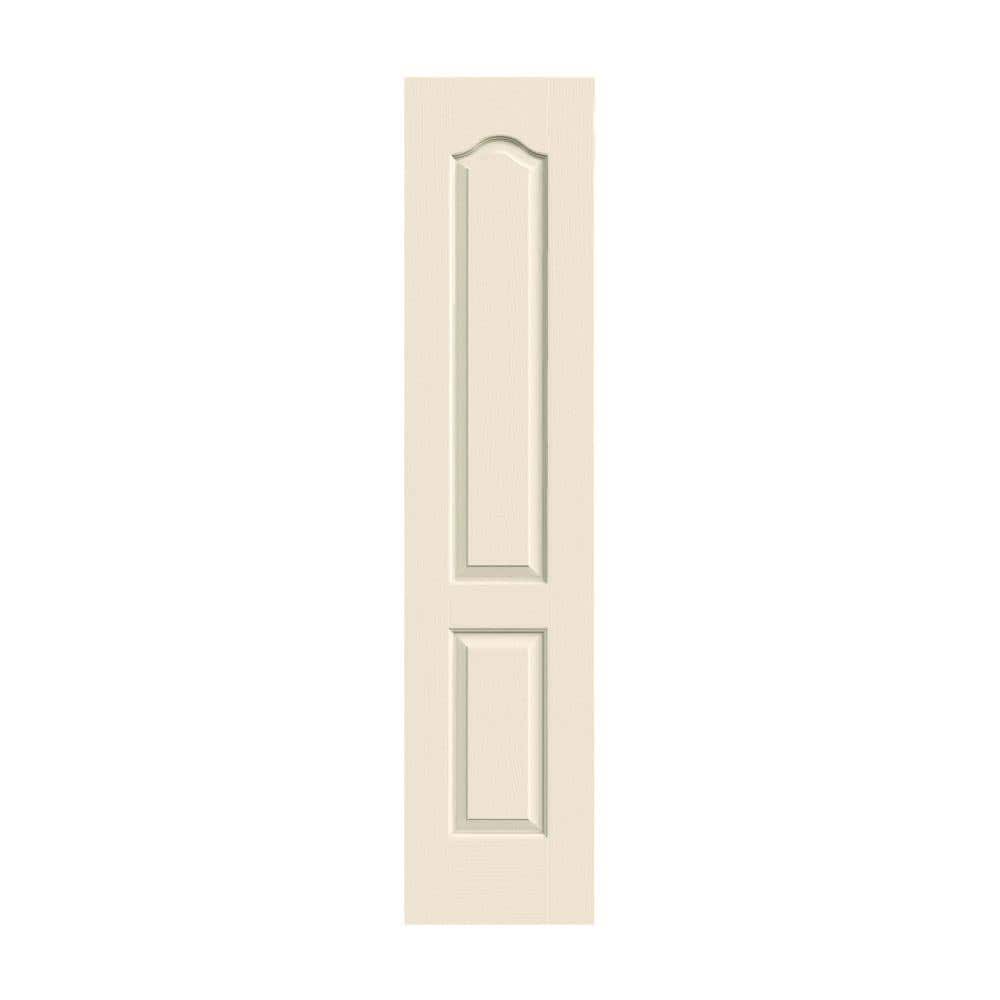 JELD-WEN 18 in. x 80 in. Camden Primed Textured Solid Core Molded ...