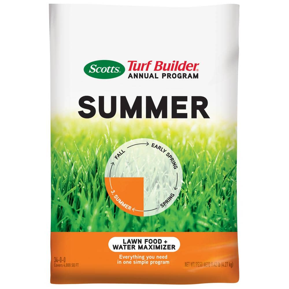 Scotts Turf Builder, 12 lbs., Summer Lawn Fertilizer 50261-1 - The Home ...
