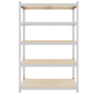 Tunearary 3-Tier 77 in. W x 72 in. H Heavy-Duty Metal Standing Garage ...