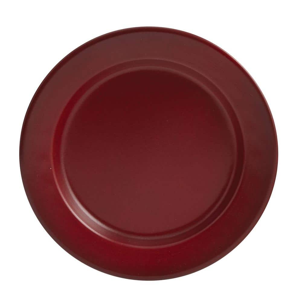 Park Designs Linville Red Enamel Salad Plate (Set of 4) 064-652R - The ...