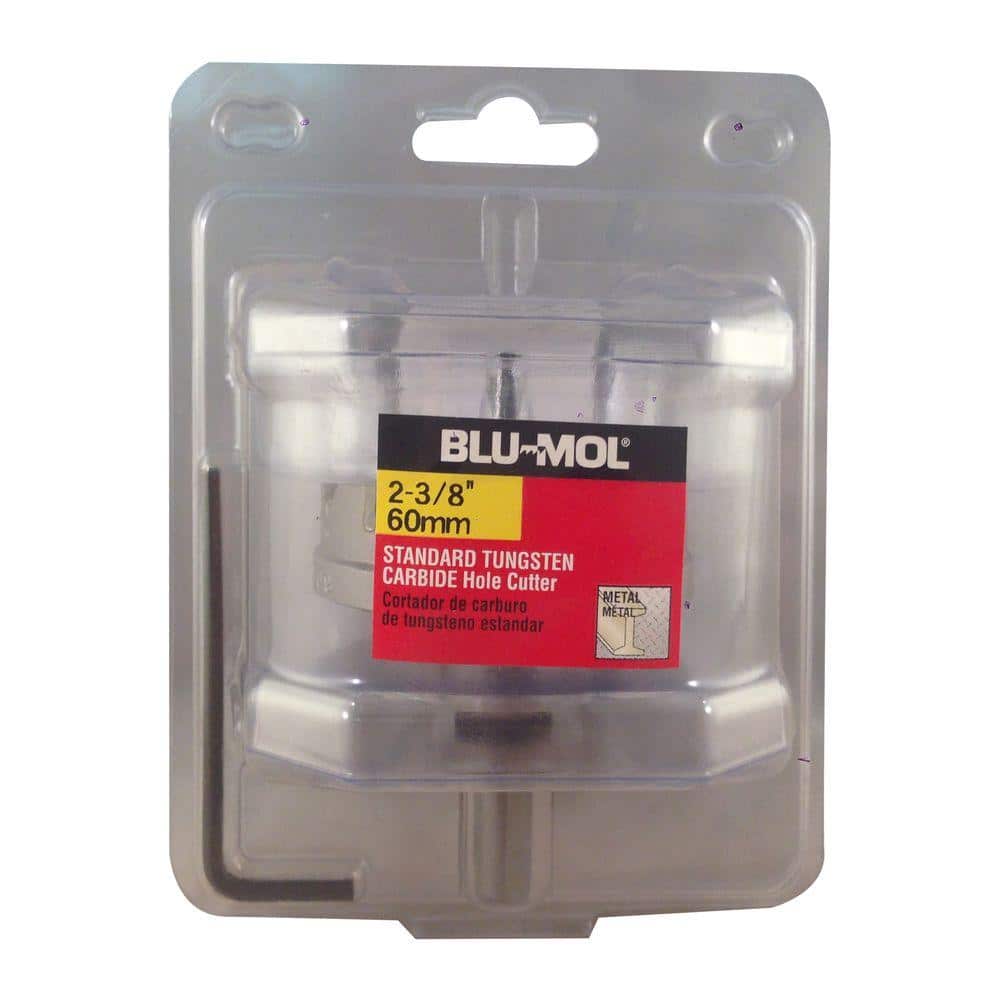 BLU MOL 2 3 8 In Standard Tungsten Carbide Hole Cutter 3193 The Home blu-mol-2-3-8-in-standard-tungsten-carbide-hole-cutter-3193-the-home