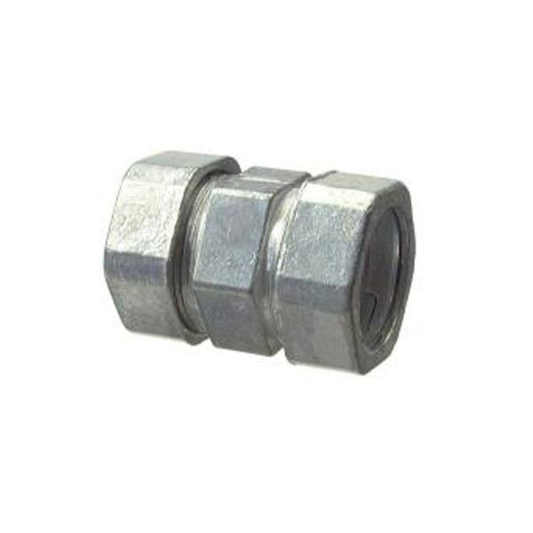 RACO EMT 1-1/2 in. Compression Coupling 2826-5 - The Home Depot