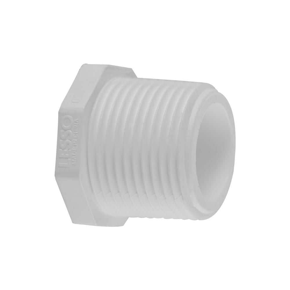 VPC 3/4 in. PVC Schedule 40 MPT Plug Fitting 27-450-007B - The Home Depot