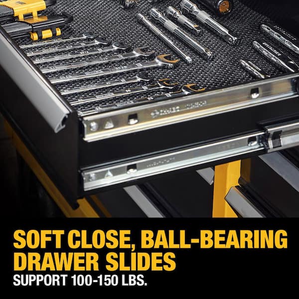 DEWALT 41 in. W x 21 in. D 8-Drawer Rolling Tool Cabinet DWST41092 ...