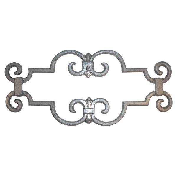 Der Fung Co Inc #913 14 in. x 7 in. x 1 in. Gray Hot-Dip Galvanized ...