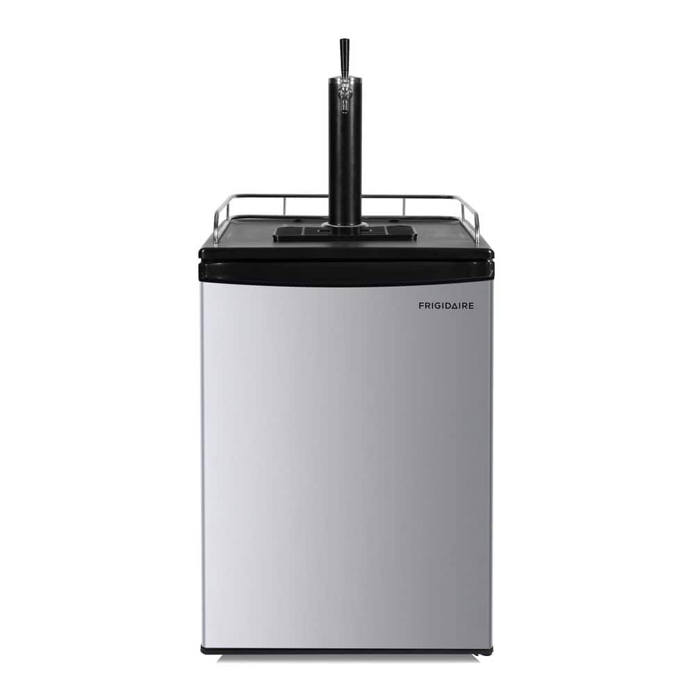 Frigidaire 5.4 cu. ft. Single Tap Kegerator in Stainless Steel EFRB150 ...