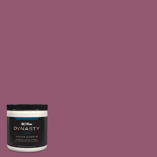 BEHR DYNASTY 8 oz. #HDC-AC-28A Carnation Festival Satin Enamel Interior ...