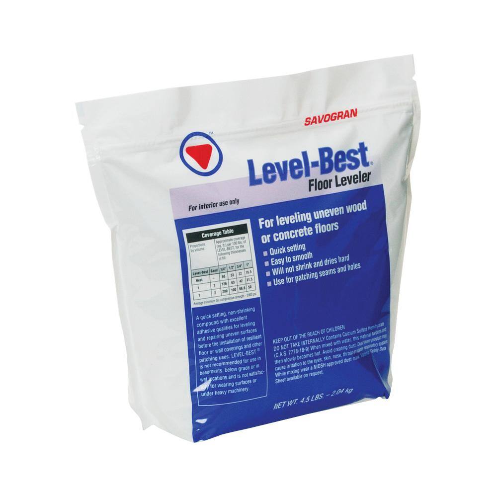 SAVOGRAN 12832 4.5 lbs. Level Best Floor Leveler 6562 - The Home Depot