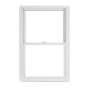American Craftsman 27.75 in. x 53.25 in. 50 Series White Double Hung ...