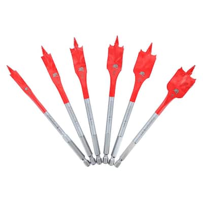 DIABLO SPEEDemon High Speed Steel Spade Bit Set with Pouch (10-Piece ...
