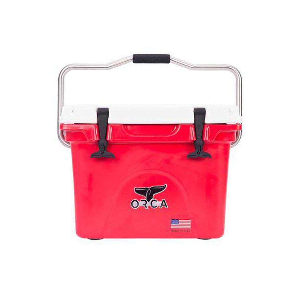 ORCA Red/White 20 Qt. Cooler-ORCRE/WH020 - The Home Depot
