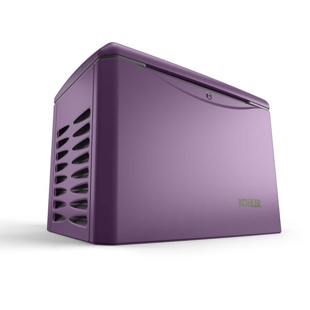 KOHLER RCA 26,000-Watt Air-Cooled Whole House Generator (Royal Purple) 26RCA-QS209 - The Home Depot