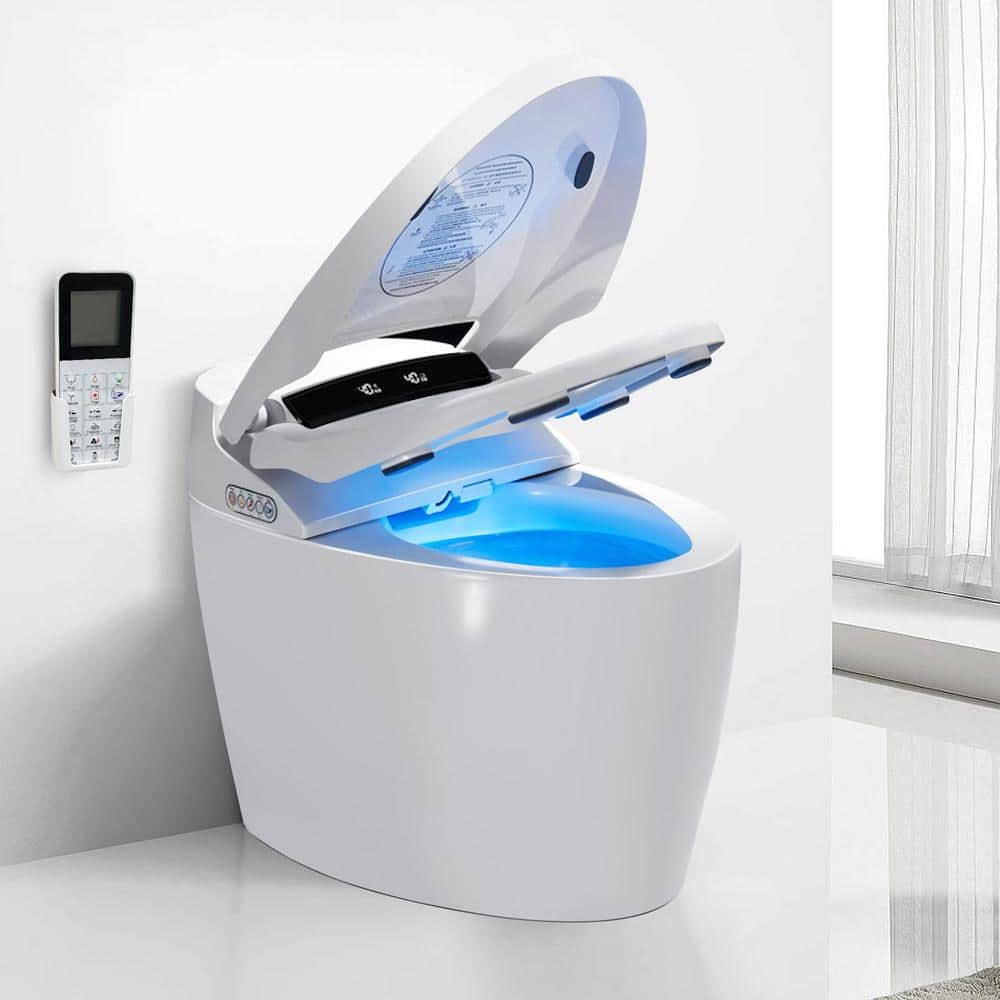 LTMATE Electric Bidet and Soft Closing Seat for Elongated Toilets in ...