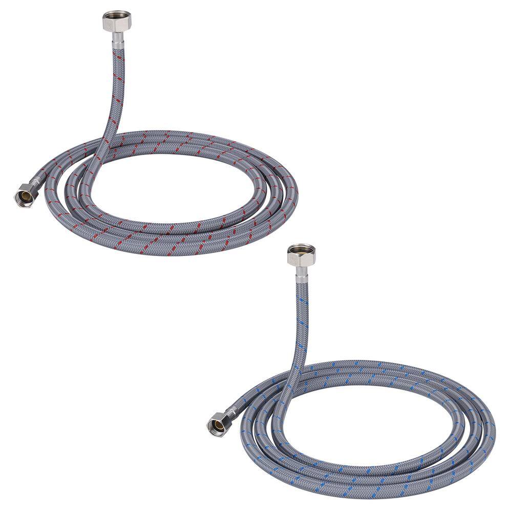 ARCORA 1/2 in. FIP x 60 in. Faucet Supply Line X1005-60 - The Home Depot
