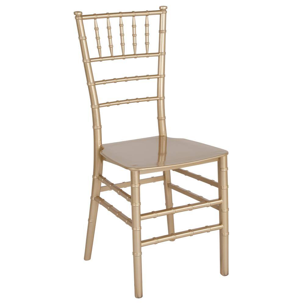 Carnegy Avenue Gold Side Chair CGA-LE-240082-GO-HD - The Home Depot