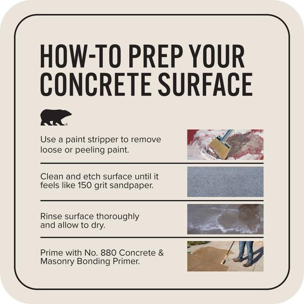 BEHR PREMIUM 5 gal. #OR-W13 Shoelace Self-Priming 1-Part Epoxy Satin ...