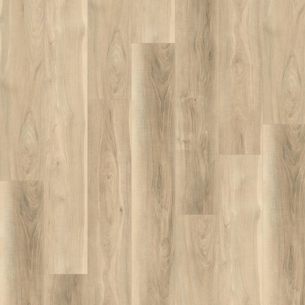 Proteco Newland Hickory 22 MIL x 9 in. W x 60 in L. Click Lock Waterproof Luxury Vinyl Plank ...