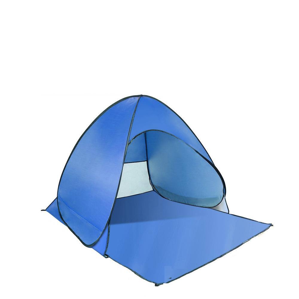 Movisa 2-Person Pop Up Beach Tent Sun Shade Shelter Anti-UV Automatic ...