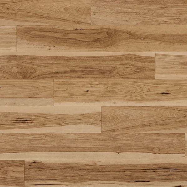 ASPEN FLOORING Meadow XL Hickory 9/16 in T x 8.66 in. W Tongue and ...