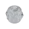 Delta Clear Knob Replacement Handle with Chrome Arrow Button for Tub ...