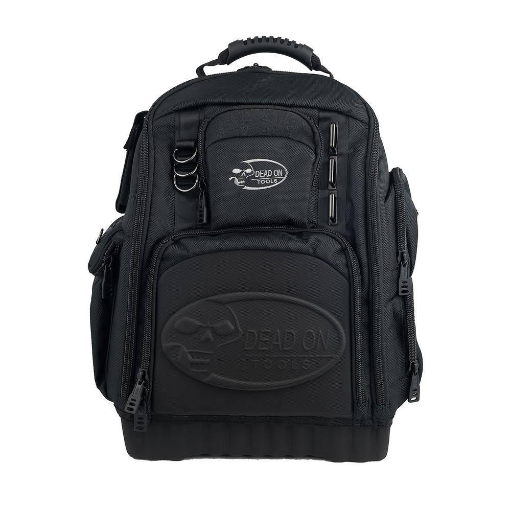 DEAD ON TOOLS 17 in. Destroyer Tech Pack Backpack Tool Pack with 34 ...