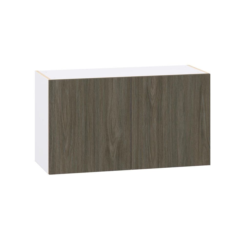 J COLLECTION Timberline 36 in. W x 14 in. D x 20 in. H Slab Walnut ...
