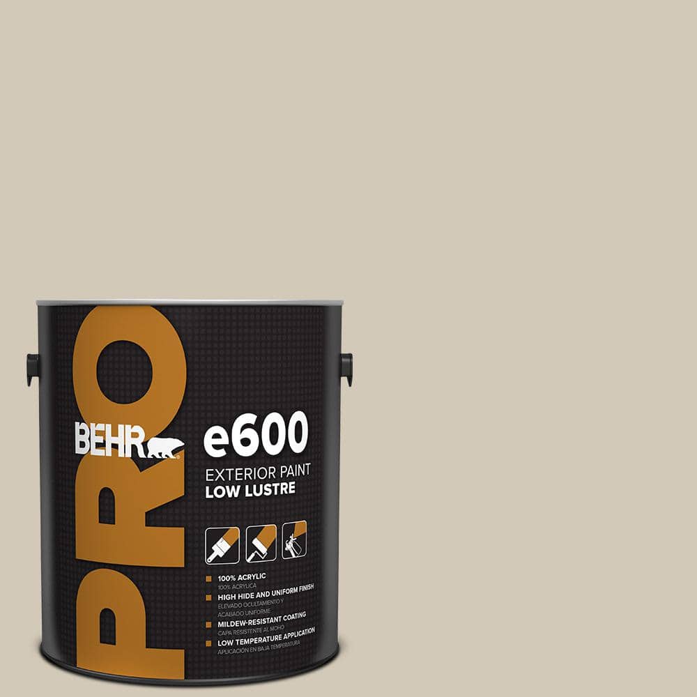 BEHR PRO 1 gal. #750C-3 Sandstone Cliff Low Luster Exterior Paint ...
