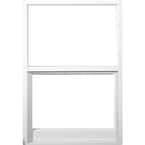 ASSURA 37 in. x 38-3/8 in. Series 2500 White Single Hung Aluminum ...