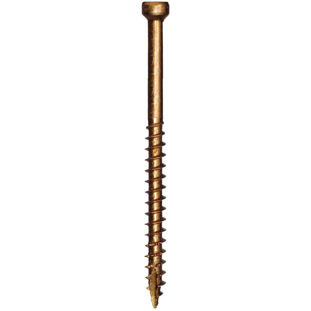 GRK Fasteners #8 x 2-1/2 in. Torx Drive Trim Head Finish/Trim Wood ...