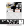 HDX 18 in. x 30 in. x 1 in. Ultimate Allergen Pleated Air Filter FPR 12 ...