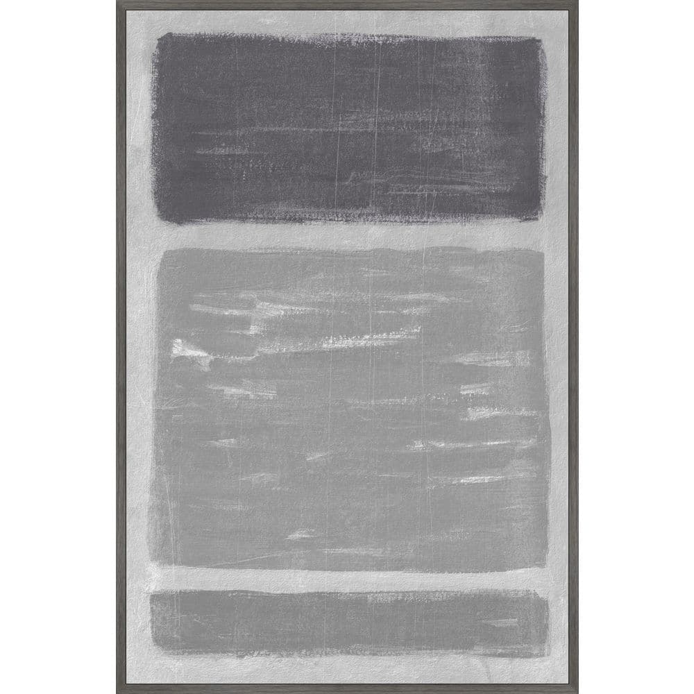 "Justified End" by Marmont Hill Floater Framed Canvas Abstract Art ...