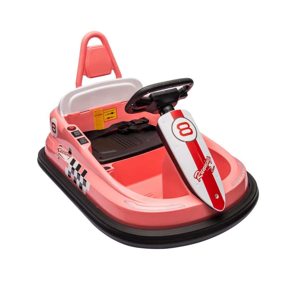 6-Volt Electric Bumper Car With Remote Control, 3-Speed Adjustable ...