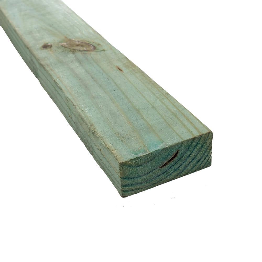 2 in x 4 in. x 16 ft. #2 Pressure Treated Borate Lumber 22502W2 - The ...