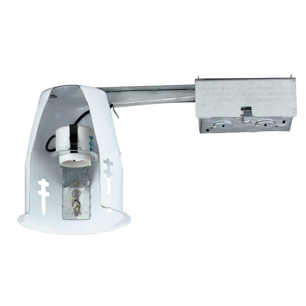 NICOR 4 in. Recessed Non-IC Airtight Housing 19001AR - The Home Depot