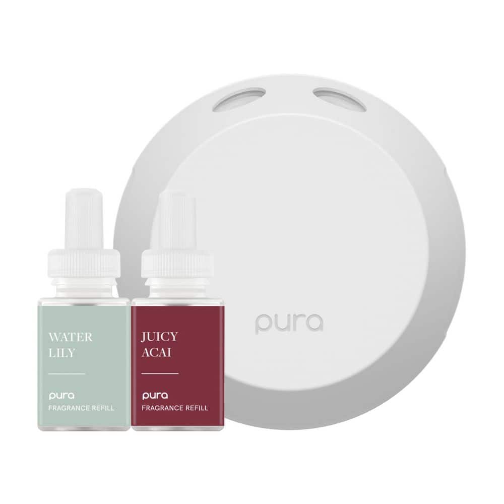 Pura Smart Home Fragrance Diffuser Set - Includes Juicy Acai and Water ...
