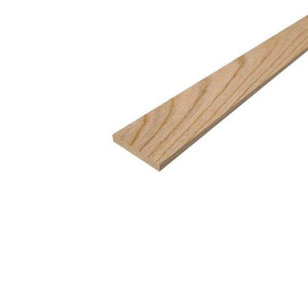 Sure-Wood Forest Products 1/2 in. x 4 in. x 4 ft. Oak Hobby Board ...