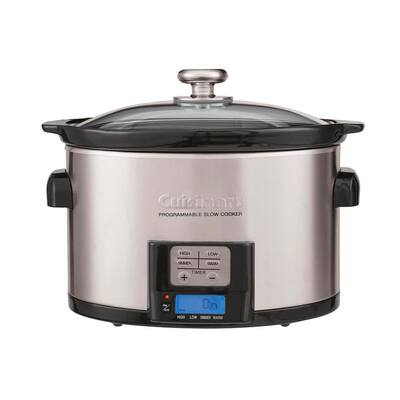 Cuisinart 3.5 Qt. Brushed Stainless Programmable Slow Cooker – Home ...