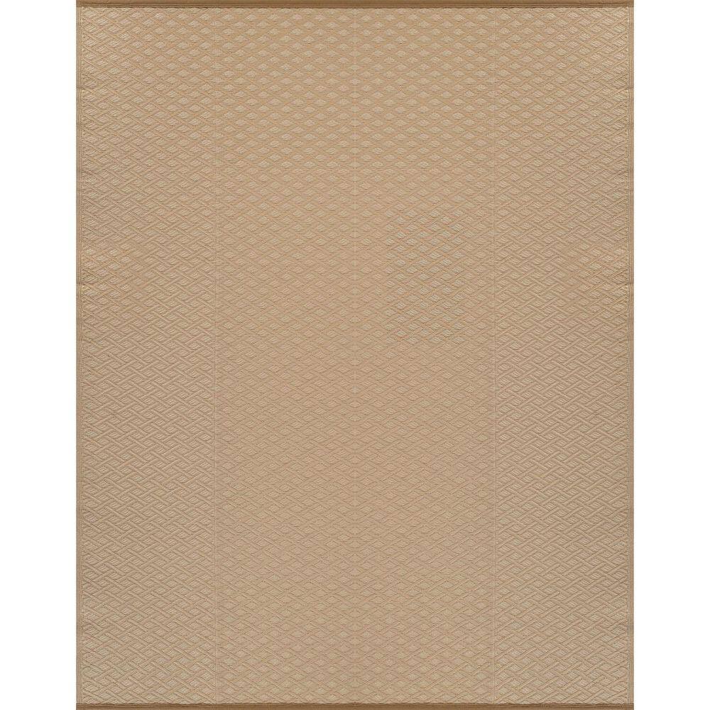 Beverly Rug Jewel Beige 8 ft. x 10 ft. Diamond Geometric Washable ...