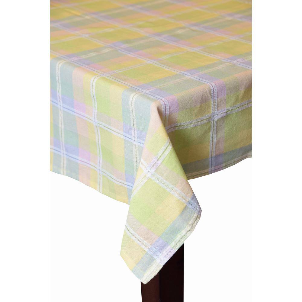 Lintex Cottontail 100% Tablecloth 70 Round 451317 - The Home Depot