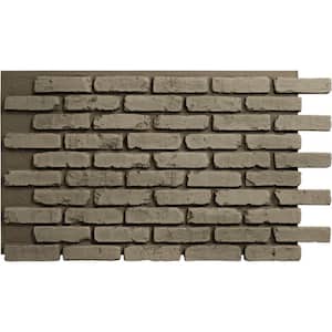 Ekena Millwork Everstone Cobblestone 23.75 in. x 48 in. Urethane ...