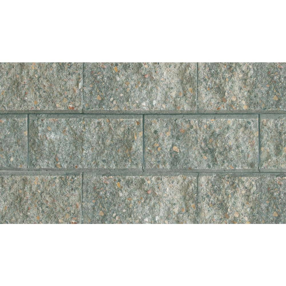 8 in. x 4 in. Split Face Mortarless Brick Veneer Siding - Smokey ...