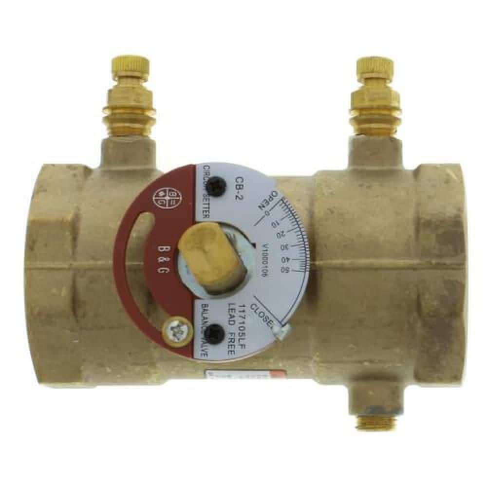 Bell & Gossett Circuit Setter Plus CB-2 in. NPT Lead Free Balancing ...